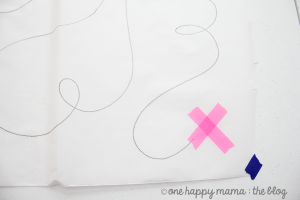 Parchment Paper Treasure Map - One Happy Mama